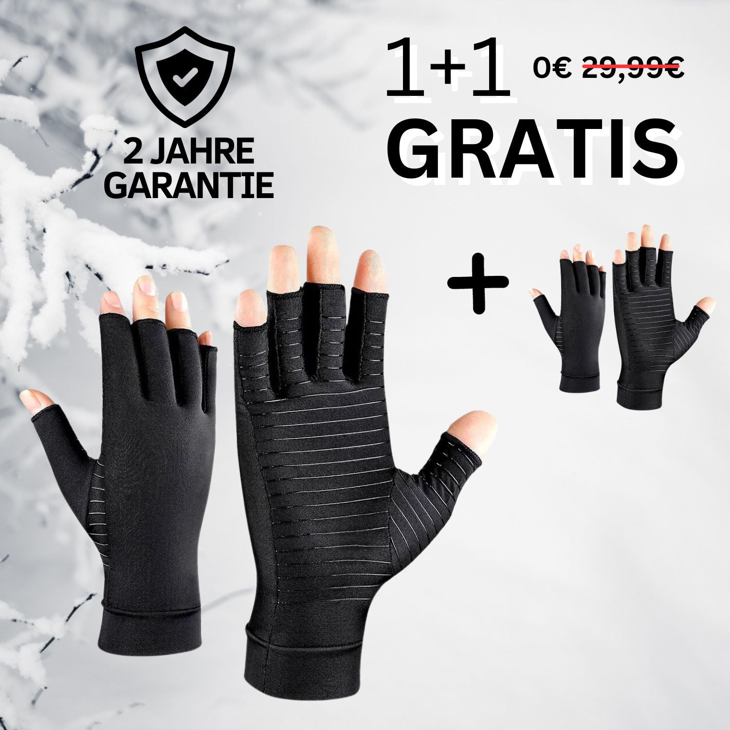 Tieberg© Anti-Arthritis Kompressionshandschuhe