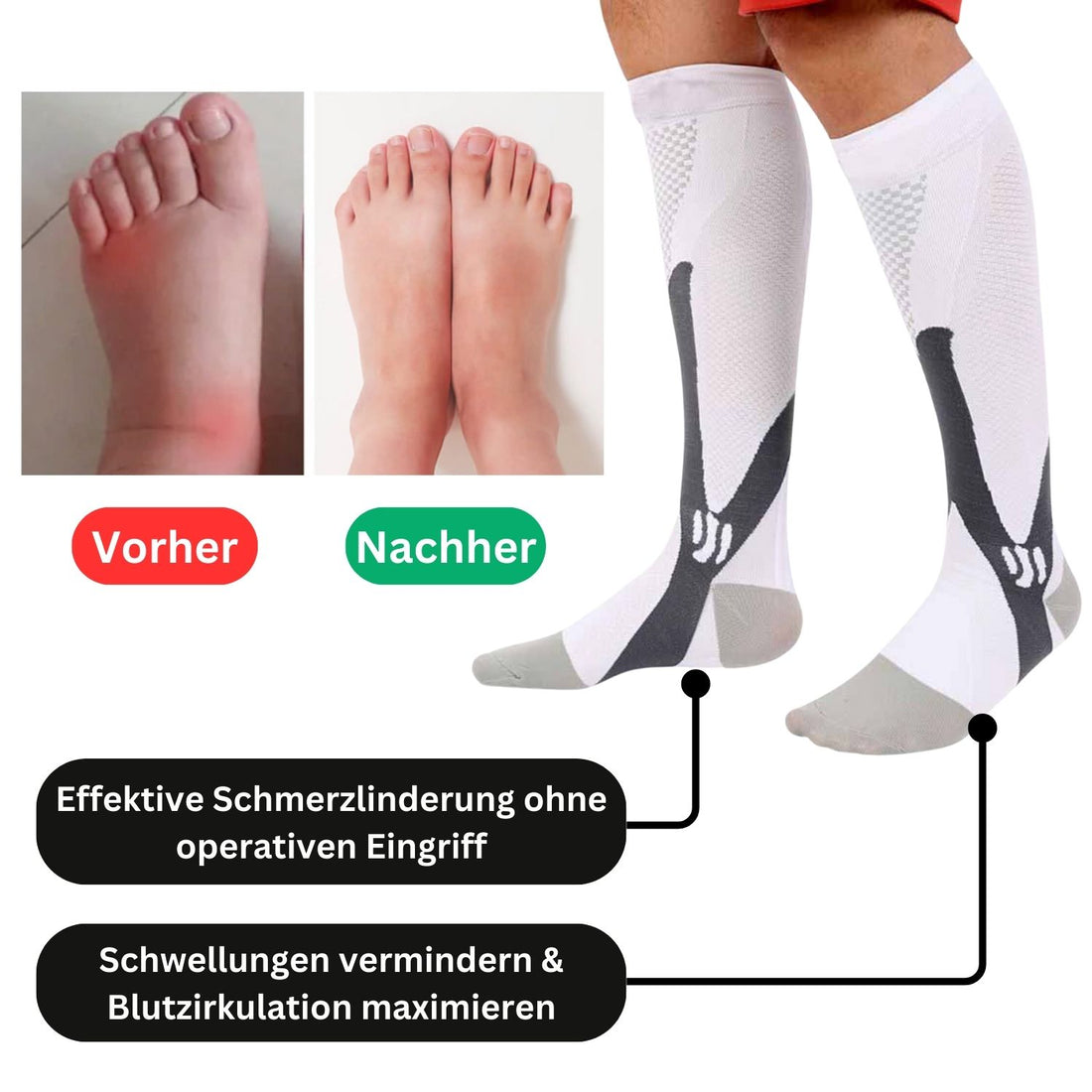 Tieberg™ Spezial Kompressionsstrümpfe